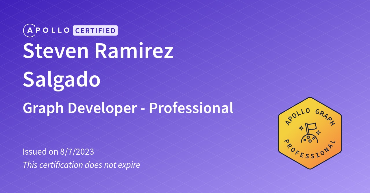 Developer certification - GraphQL Tutorials
